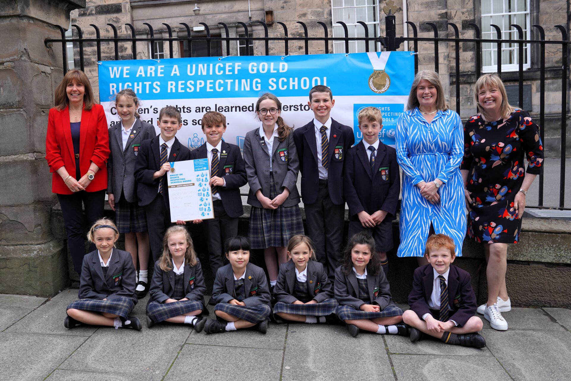 Rights Respecting Schools Gold status reaccredited! - High School of Dundee